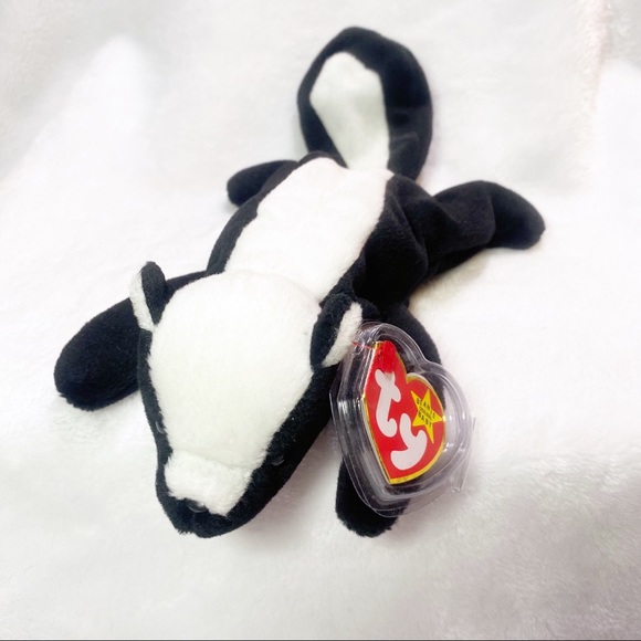 Ty | Other | Ty Beanie Babies Stinky The Skunk Pvc | Poshmark